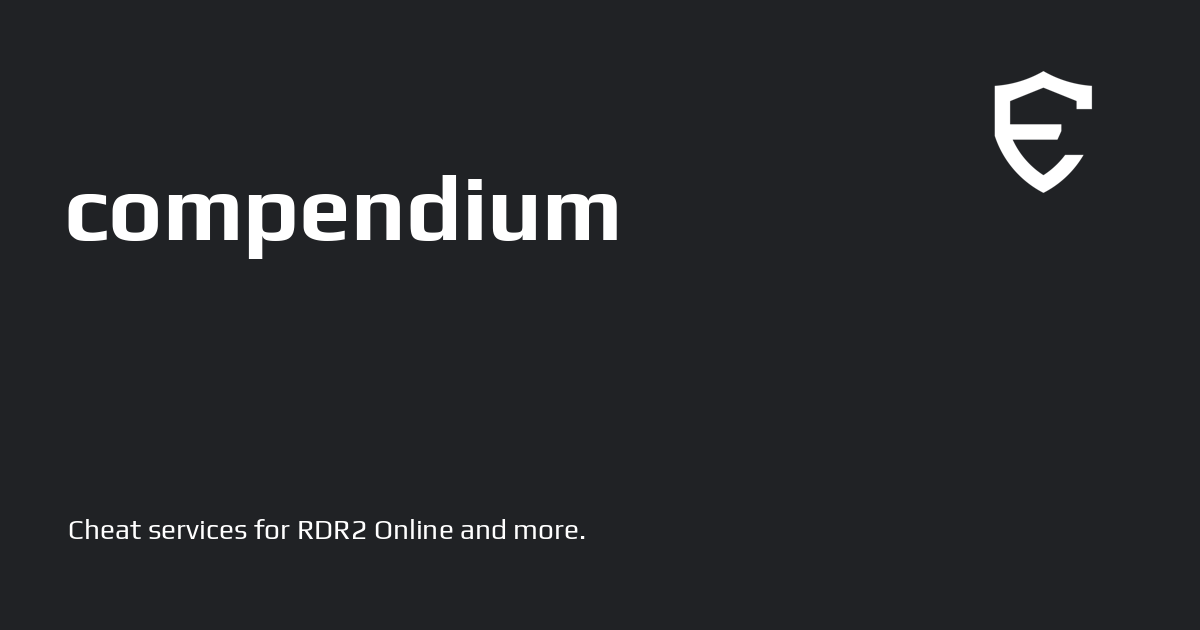 Exodus • Documentation • Compendium