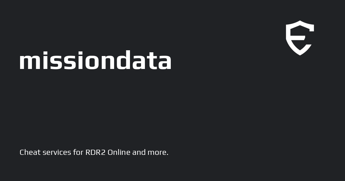 Exodus • Documentation • Missiondata