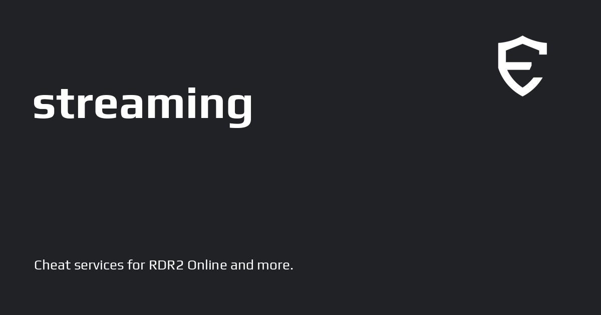 Exodus • Documentation • Streaming