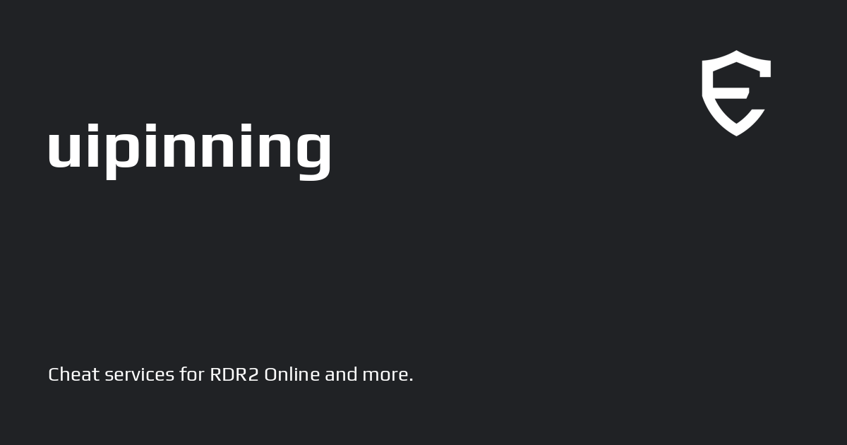 Exodus • Documentation • Uipinning Exodus • Documentation • Uipinning